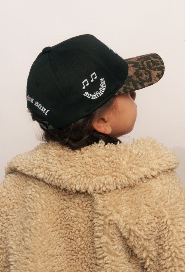 Wild Flame Half Cheetah+Black hat – Shop Crafty by Jess